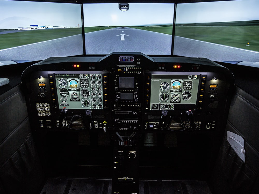 Un nouveau simulateur de vol