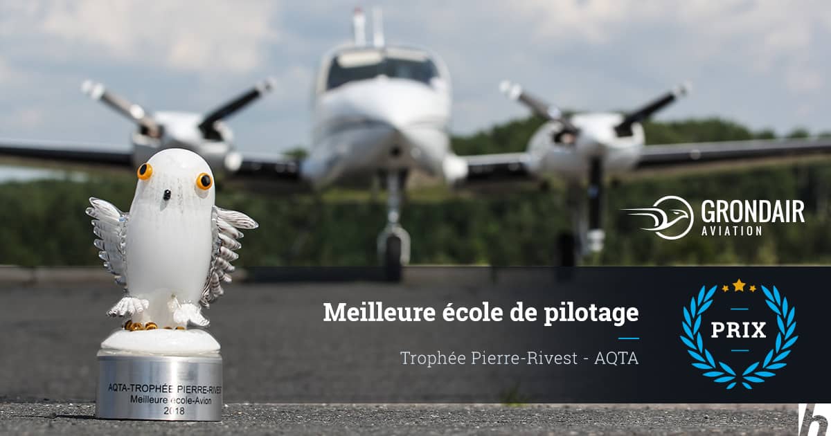 Grondair récipiendaire 2018 du Trophée Pierre-Rivest